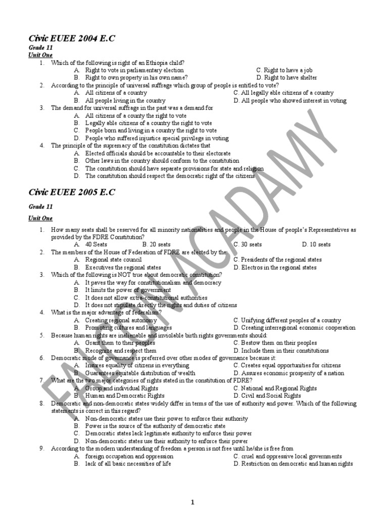 Workbook Grade 11&12 Civic Docx-1 | PDF | Political Ideologies | Democracy