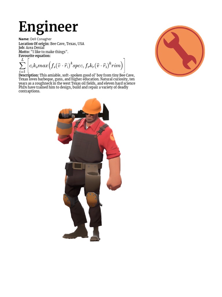 Dell Conagher: Engineer Profile | PDF
