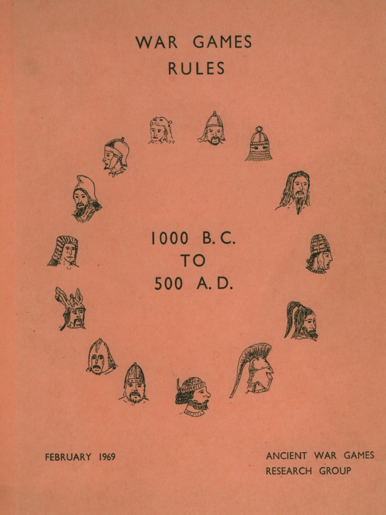 (TableTop) WRG - WARGAME RULES, 1000 BC - 500 AD | PDF | Infantry ...