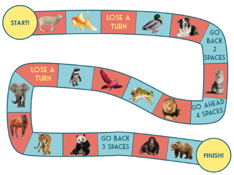 Board Game Animals | PDF