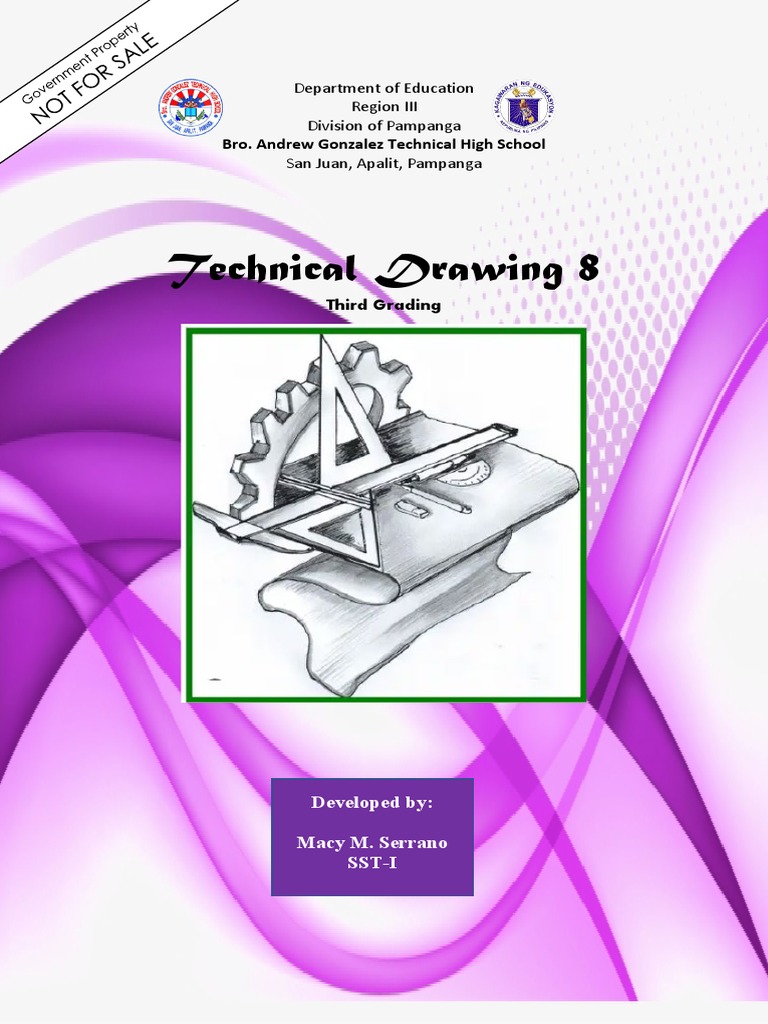 Technical Drawing 8 Module: How to Draw Sectional and Auxiliary Views ...