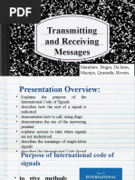 Maritime Communication: Letter Signals | PDF | History