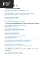 Indice Nif | PDF | Estado financiero | Contabilidad