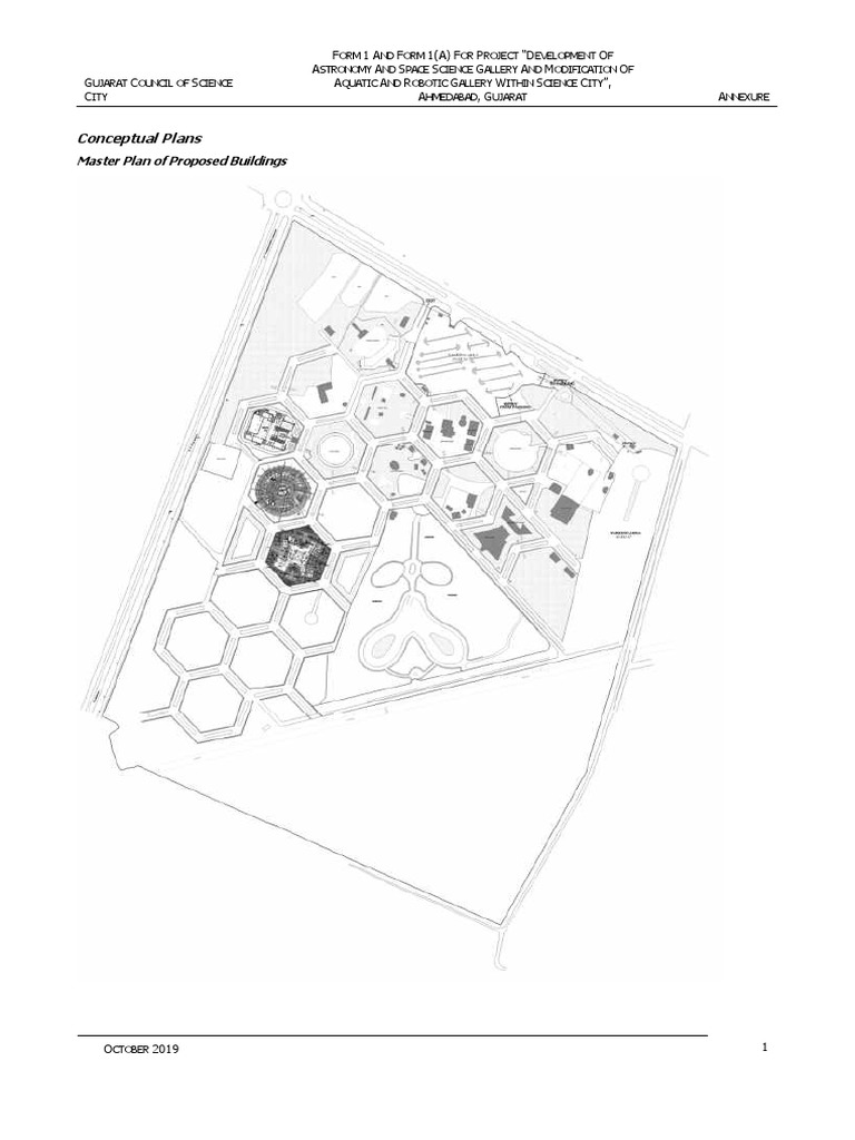 Conceptual Plans: Master Plan of Proposed Buildings | PDF | Science ...