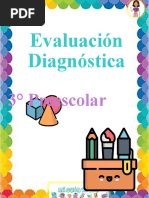 Examen Diagnóstico Preescolar 1º | PDF