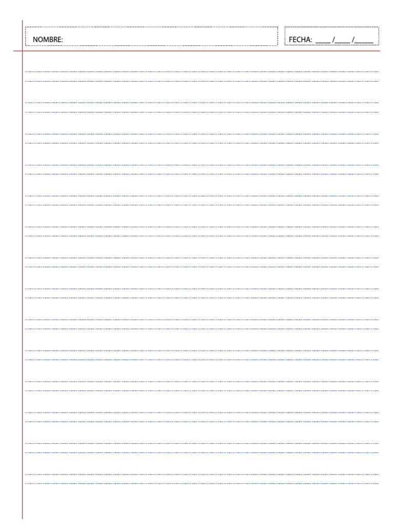 Hoja Doble Raya | PDF