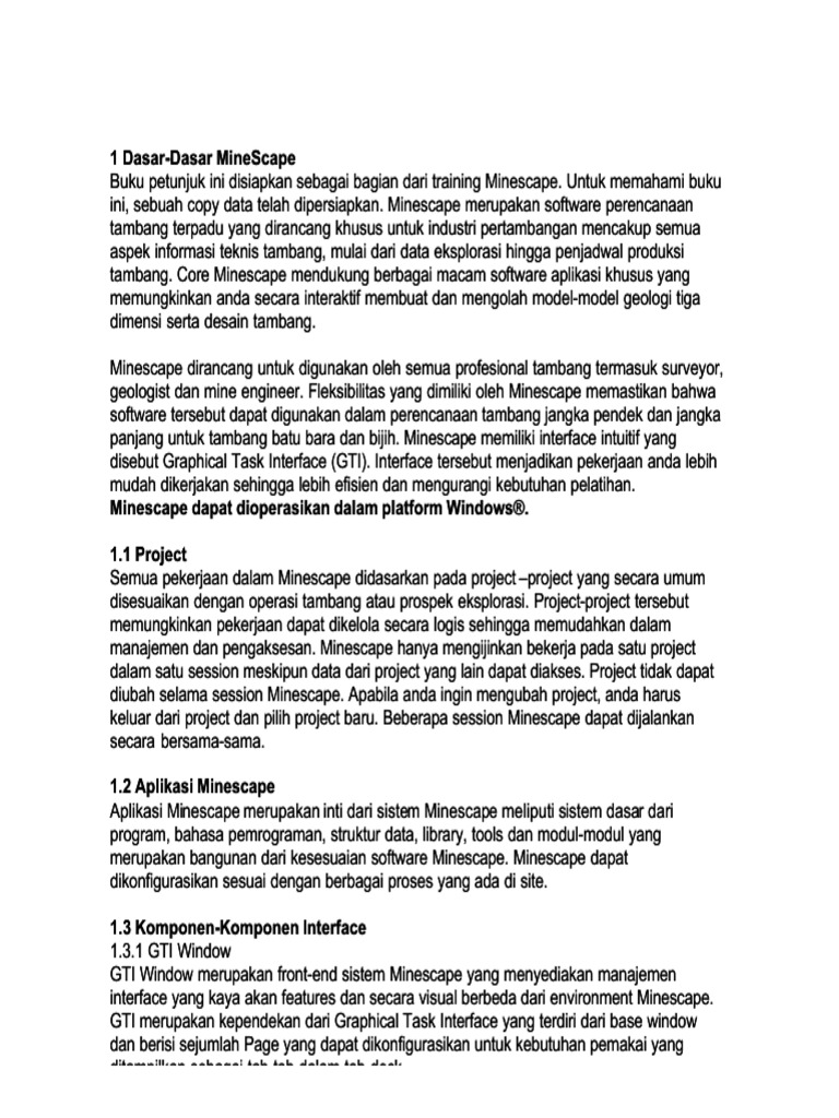 Qdoc - Tips Tutorial-Minescape | PDF