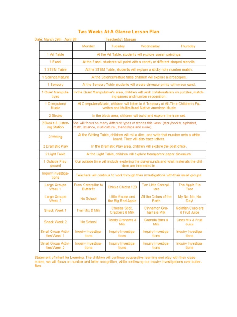 Lesson Plan 2 Revised - Morgan Legrand | PDF | Teachers | Literacy