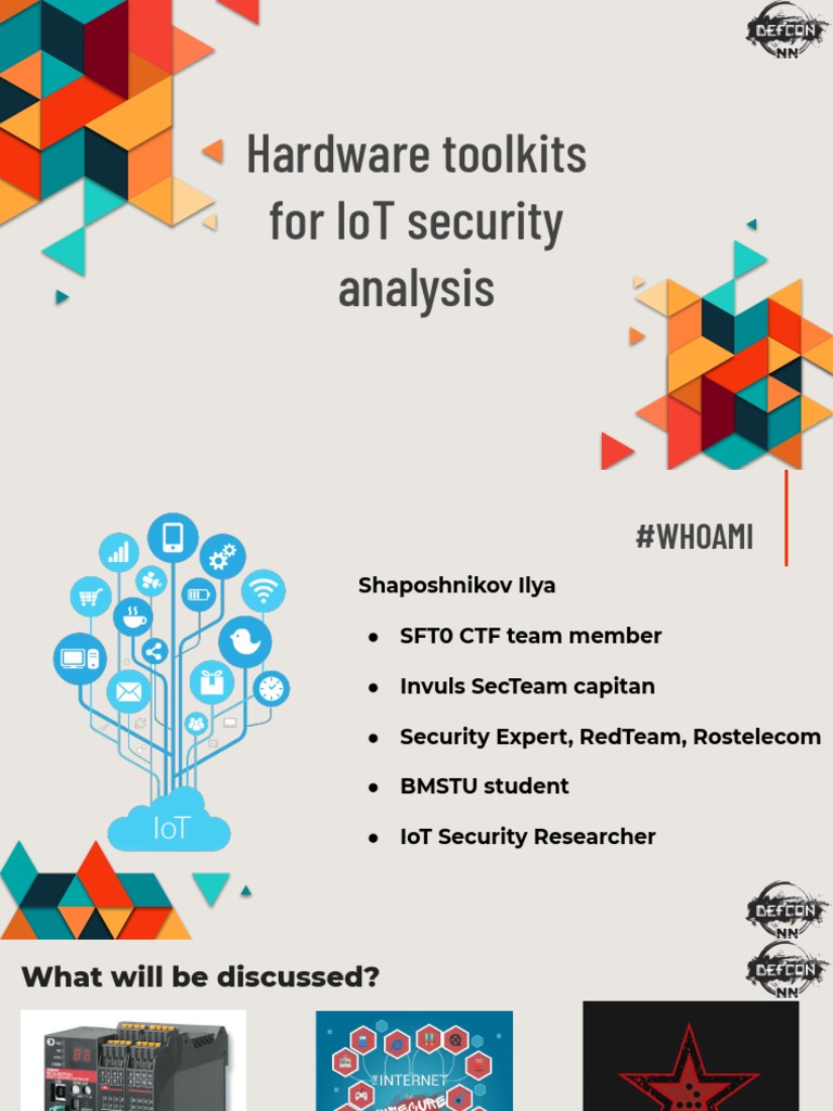 Hardware Toolkits For IoT Security Analysis | PDF | Radio | Computer ...