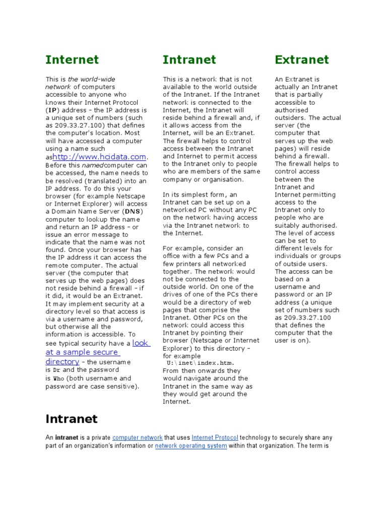 Internet 03 Pdf Network Topology World Wide Web