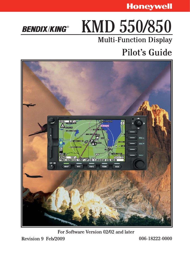 KMD 850 Pilot's Guide | PDF | Cursor (User Interface) | Curve