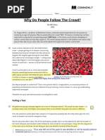 Elevator Experiment | PDF | Conformity | Experiment