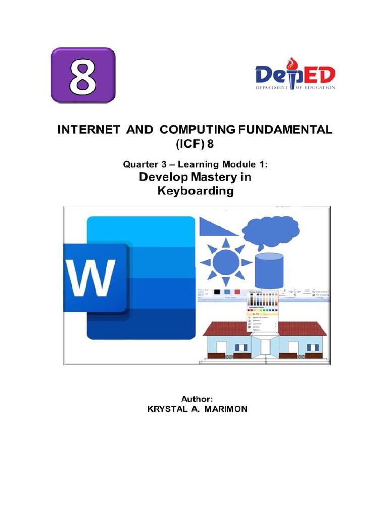 ICF 8 THIRD GRADING Module 1 | PDF | Microsoft Word | Software