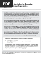 Form ST-13A | PDF | Use Tax | Tax Exemption