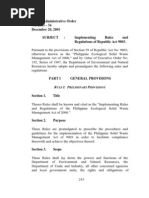 PD 984 - Pollution Control Law PDF | PDF | Sewage | Waste