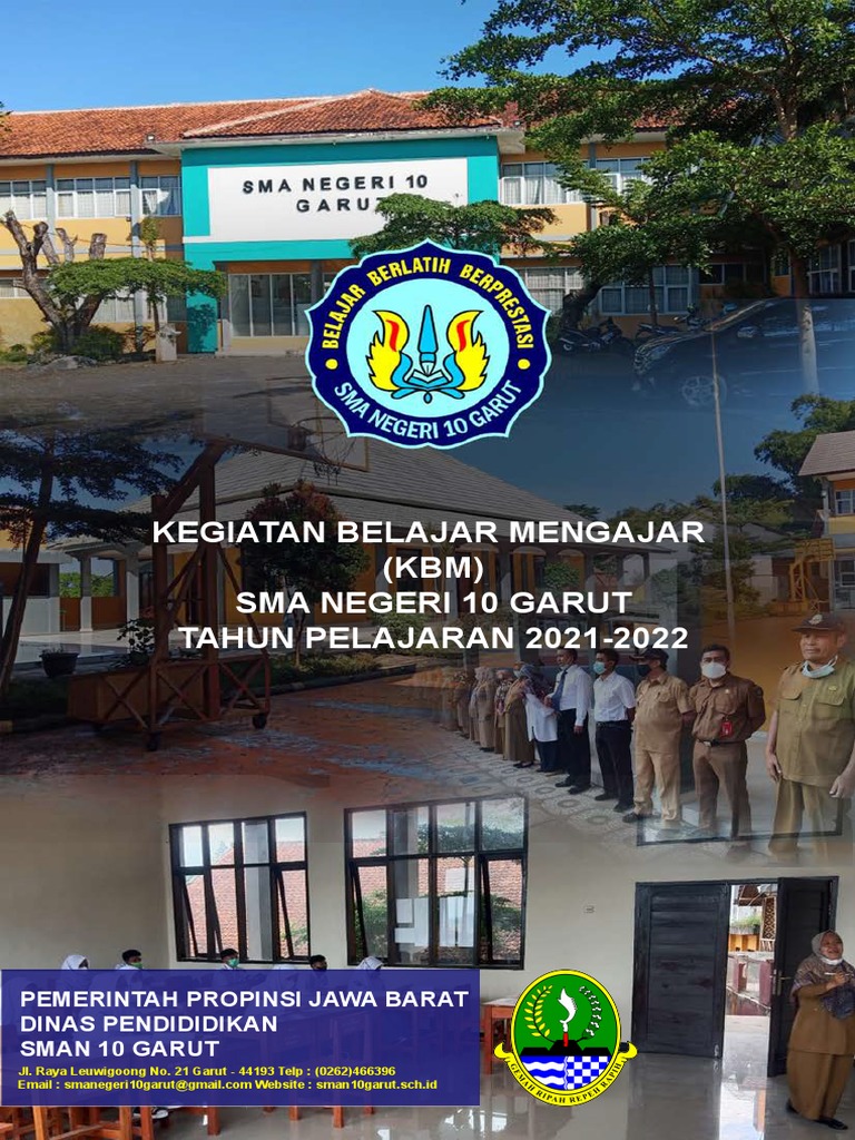 Jadwal Terbaru Sma Negeri 10 Garut Semester 2 Tapel 2021-2022 | PDF