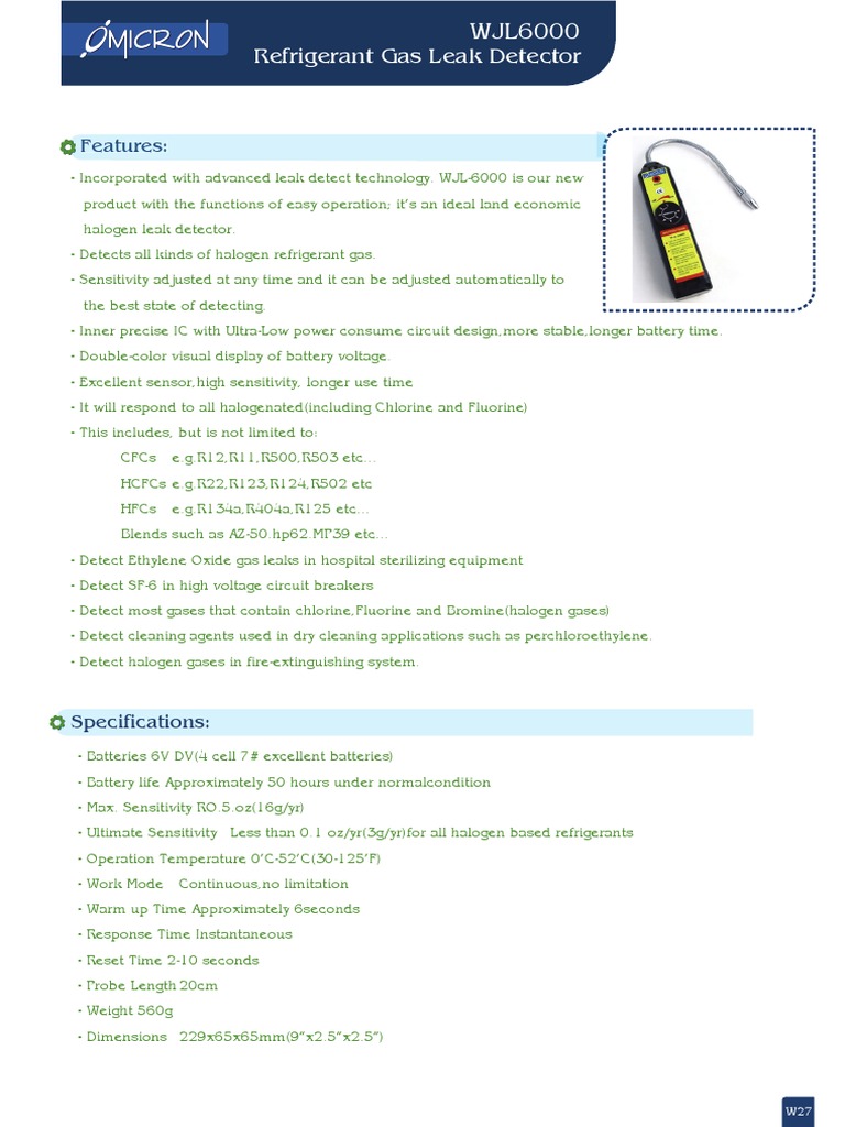 Item 1. Ficha Tecnica WJL6000 | PDF