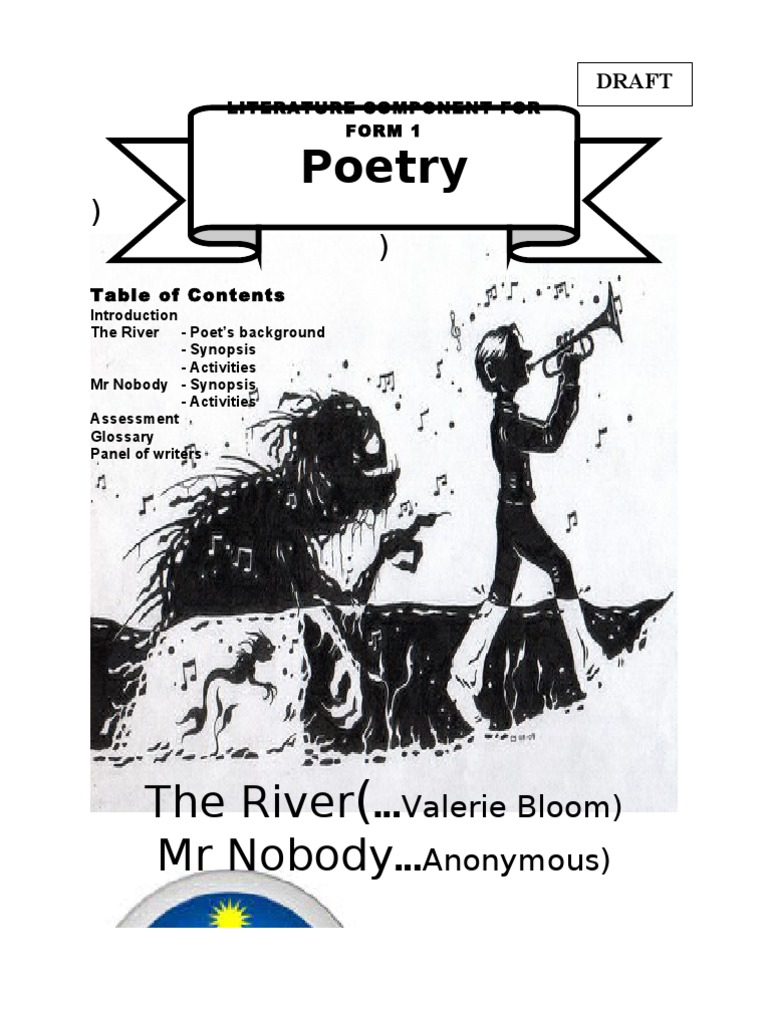 Poetry Form 1 | PDF | Limerick (Poetry) | Poetry