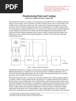 Paint Manufacturing Process Overview | PDF | Paint | Mill (Grinding)
