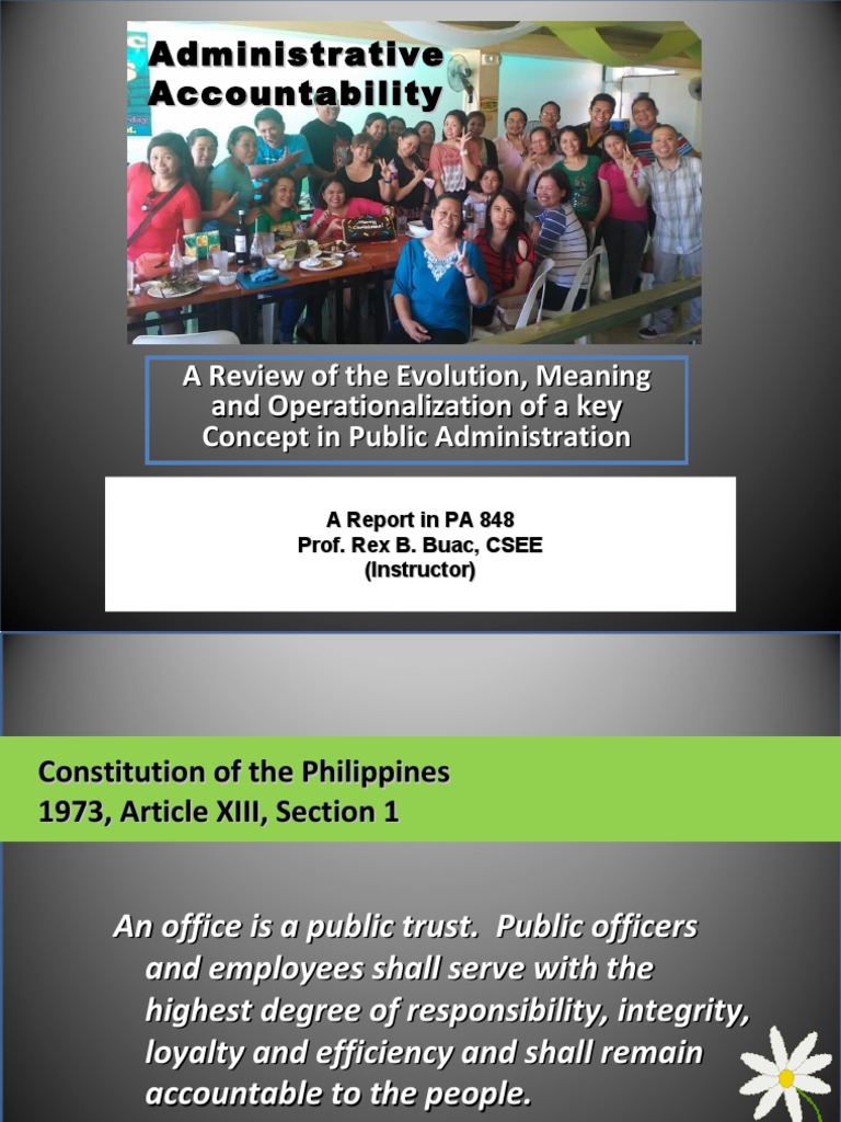 07 Political-Administrative | PDF | Accountability | Public Administration