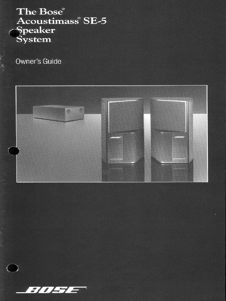 Bose Se5 Series1 | PDF