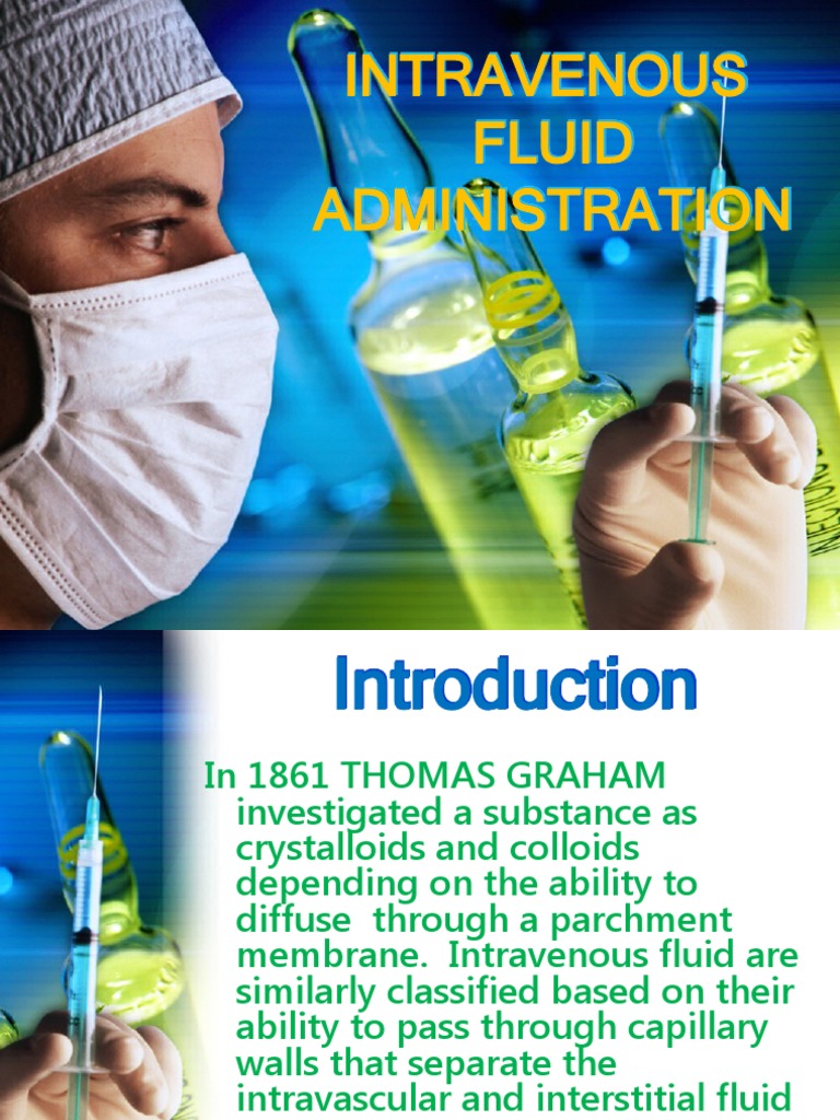 Intravenous Fluid Administration | PDF