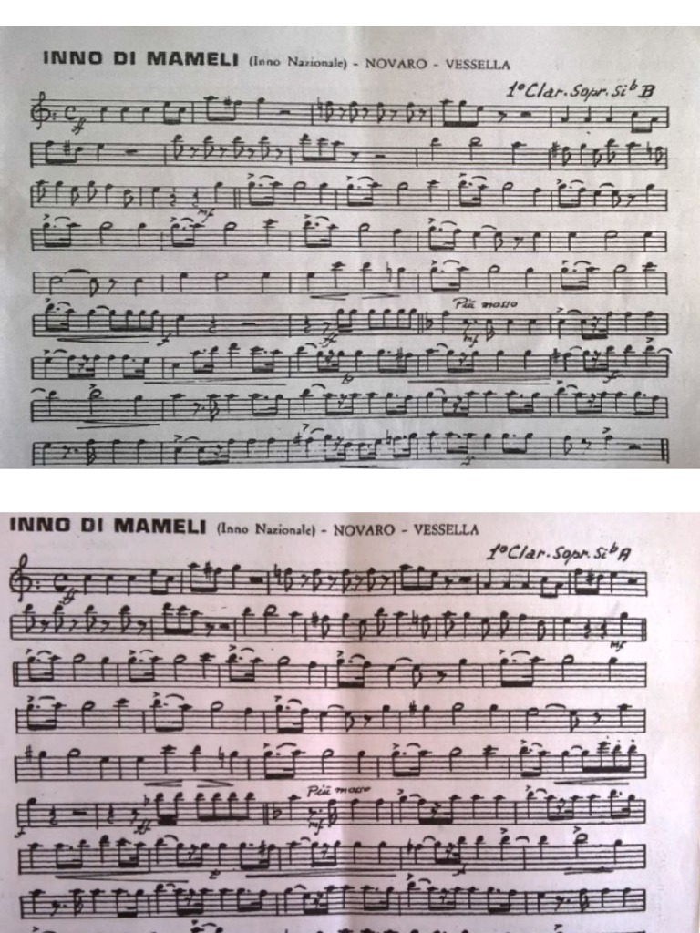 Inno Di Mameli - Novaro, Vessella | PDF