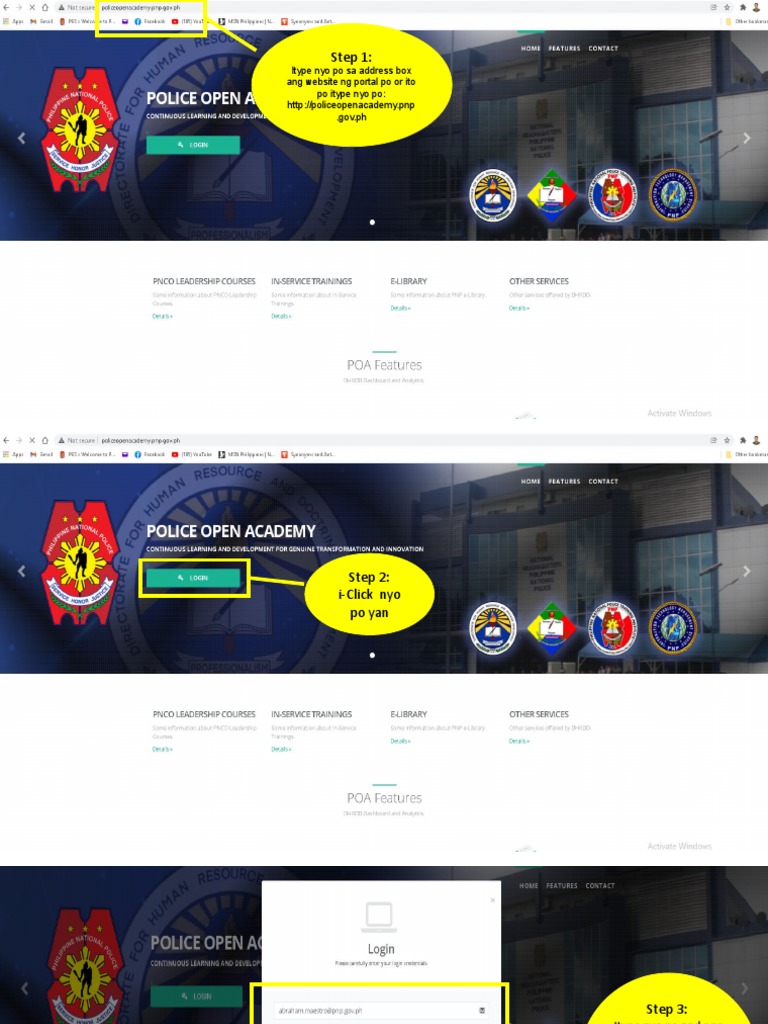 Guide For PNP Open Academy Portal Stress Test | PDF