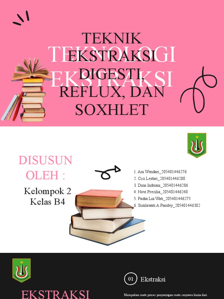 Teknik Ekstraksi Digesti, Reflux, Dan Soxhlet | PDF