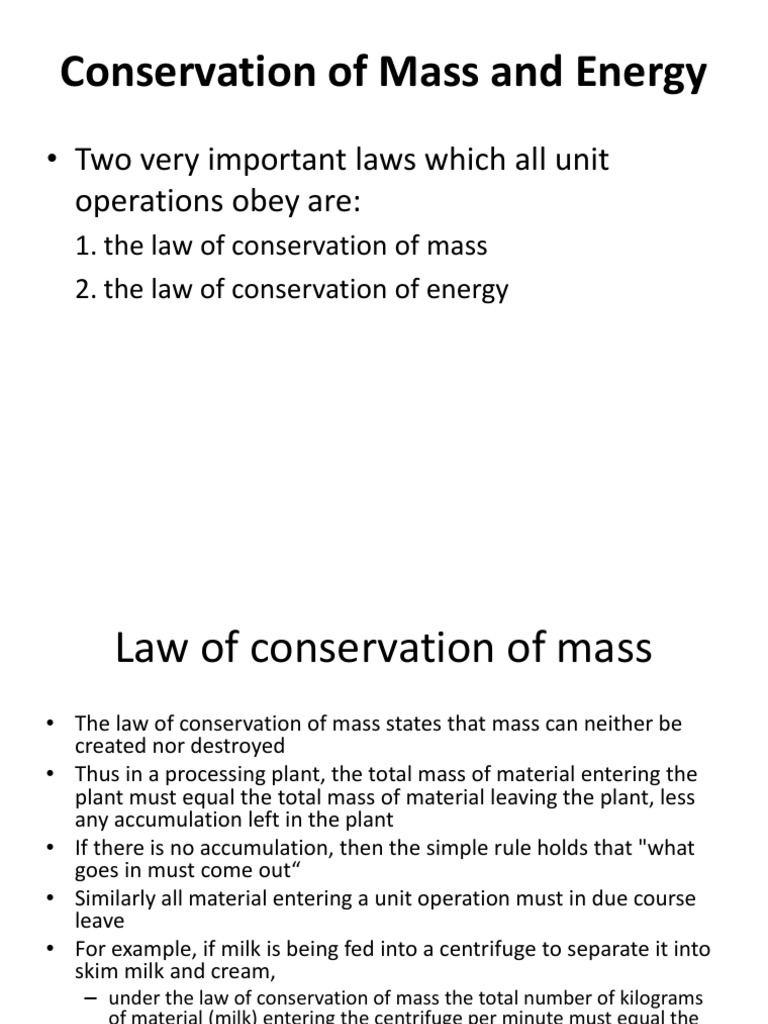 Heat and Mass Balance | Download Free PDF | Mass | Heat