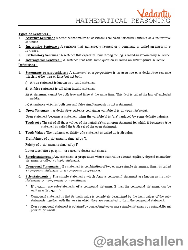 Mathematical Reasoning-Theory | PDF | Syntax (Logic) | Logic