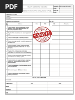 Checklist For LT Panel | PDF | Electrical Wiring | Relay