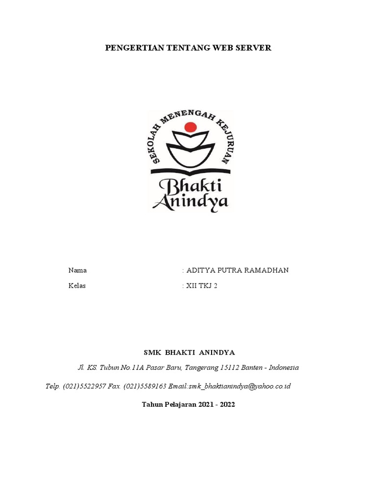 Makalah Tentang Web Server | PDF | Komputer