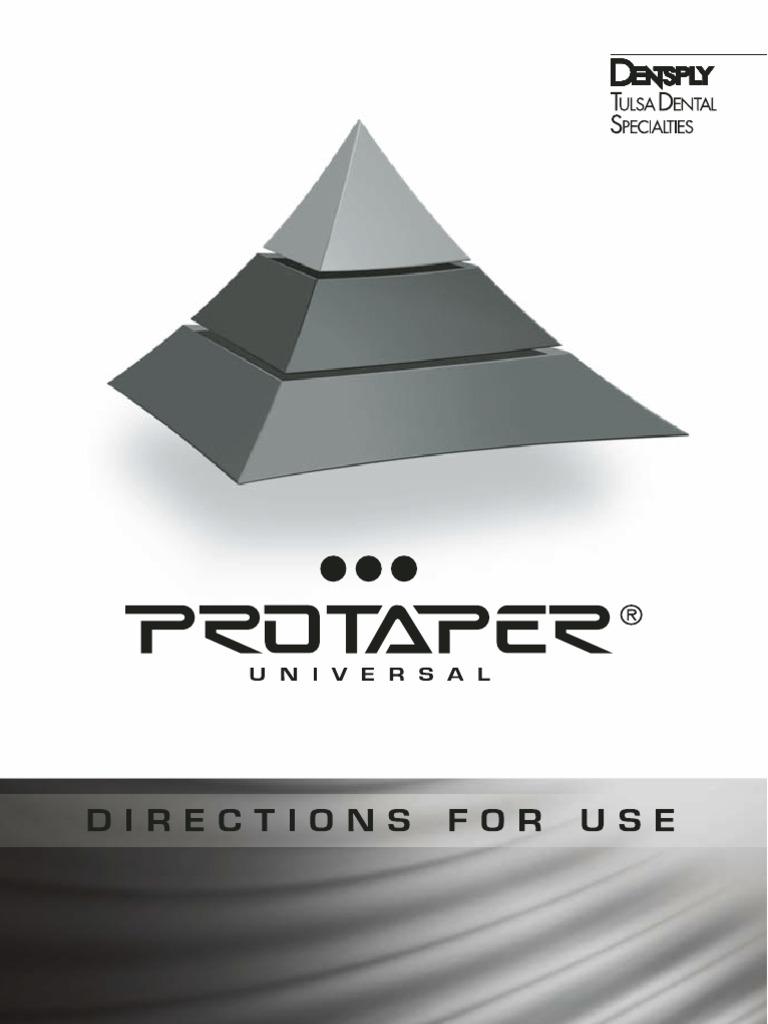 Protaper Universal - Directions For Use Tulsa | PDF | Nature