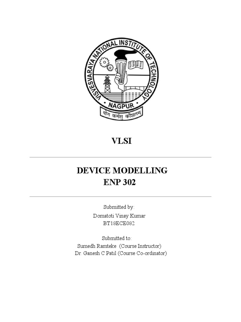 Vlsi Device Modelling ENP 302 | PDF | Rectifier | Capacitor