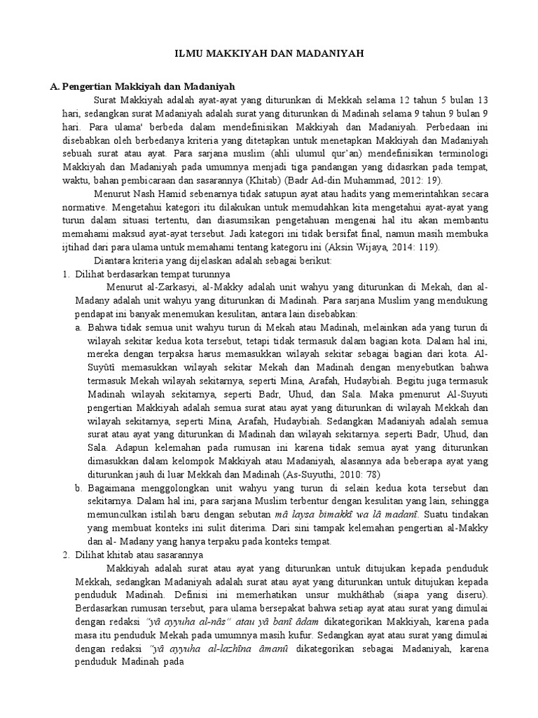 Makki-Madani 2 | PDF