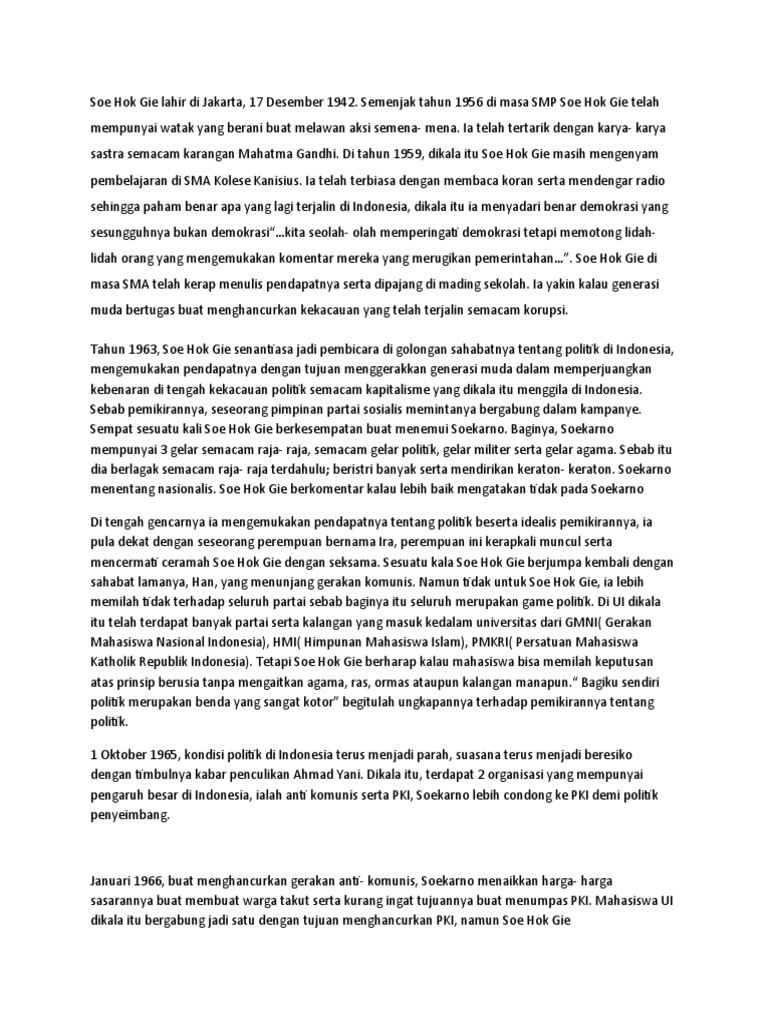 Soe Hok Gie lah-WPS Office | PDF