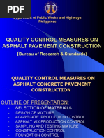 Asphalt Inspection Checklist | PDF