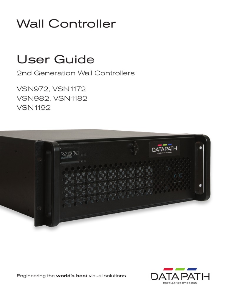 VSN Wall Controller User Guide en | PDF | Computer File | Command Line Interface