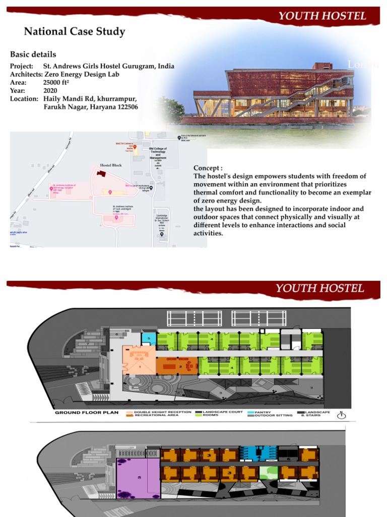 Case Study of ST Andrews Girls Hostel Gurugram | PDF