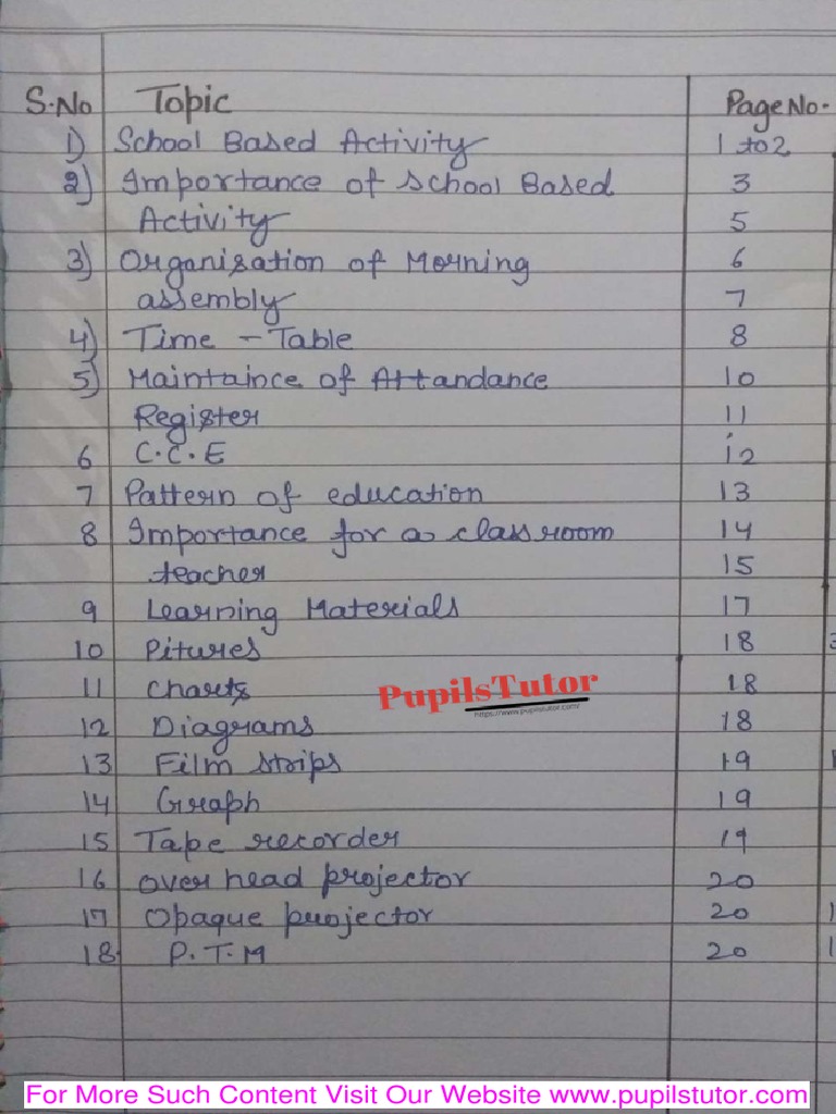 School Based Activities File | PDF