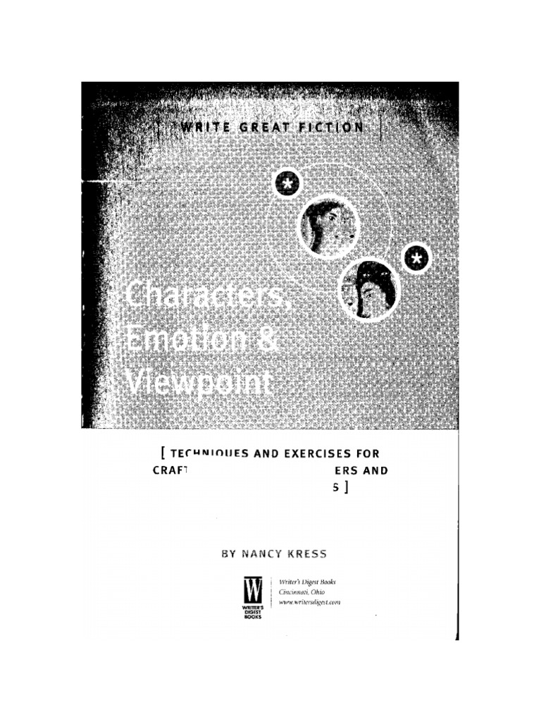 Characters, Emotion Viewpoint Techniques and Exercises For Crafting ...