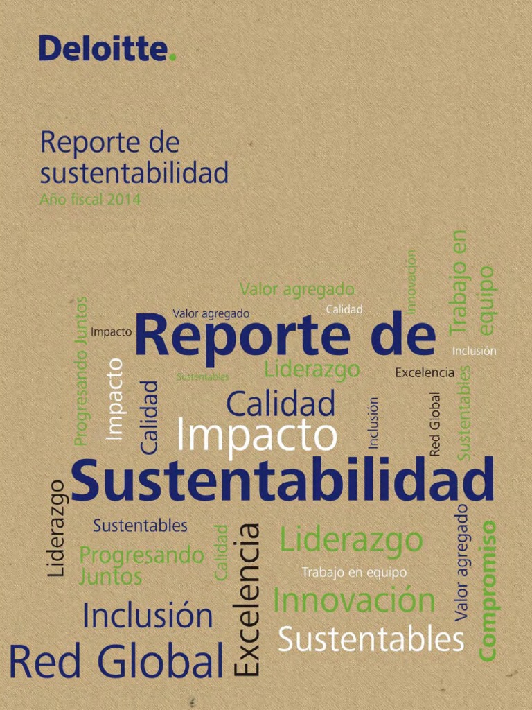 CL Rse Reporte Sustentabilidad DELOITTE | PDF | Responsabilidad social ...