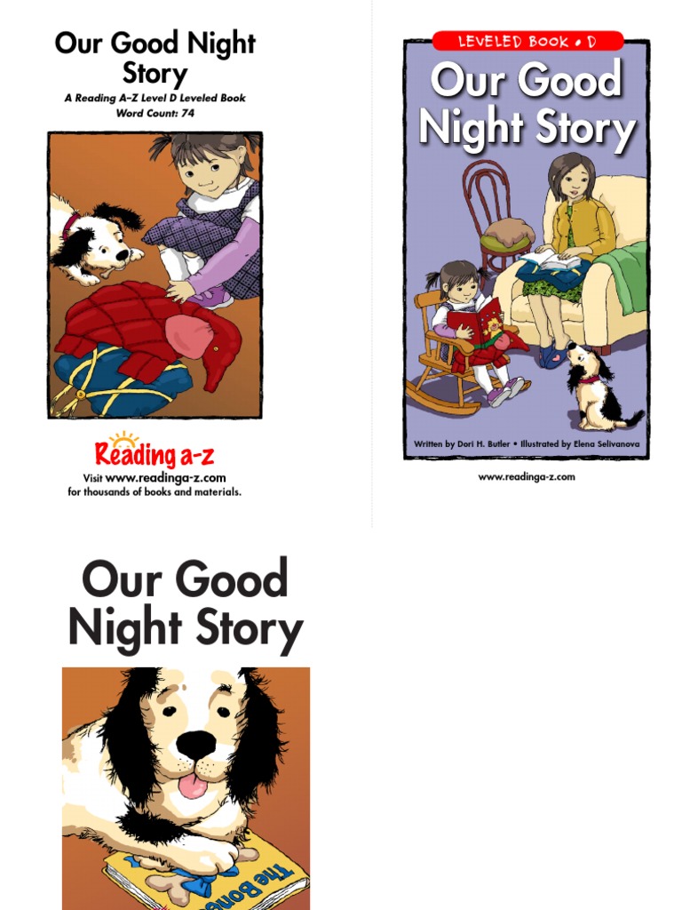 Our Good Night Story - Book | PDF