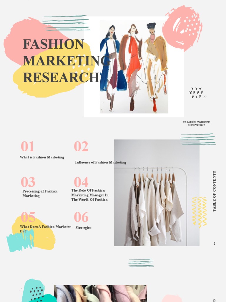 Fashion Marketing Research | PDF | Fashion | Marketing