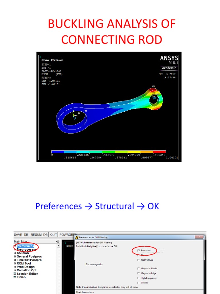 Connecting Rod Buckling Analysis | PDF | Buckling | Classical Mechanics