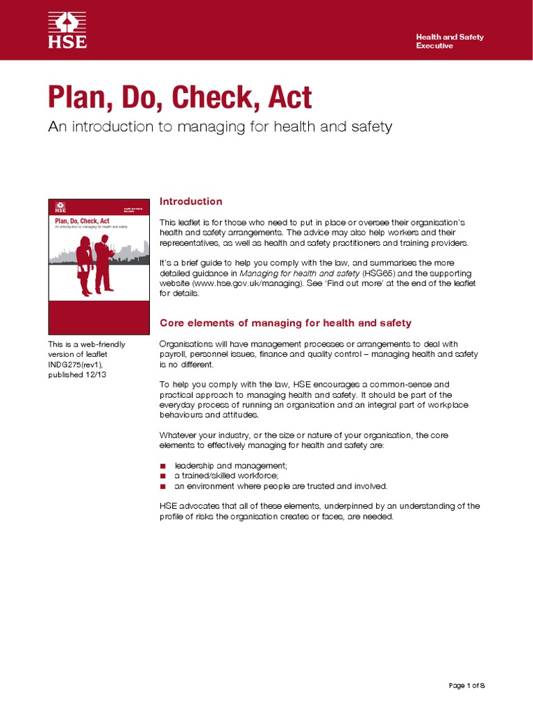 HSE Safety Culture | PDF | Occupational Safety And Health | Competence ...