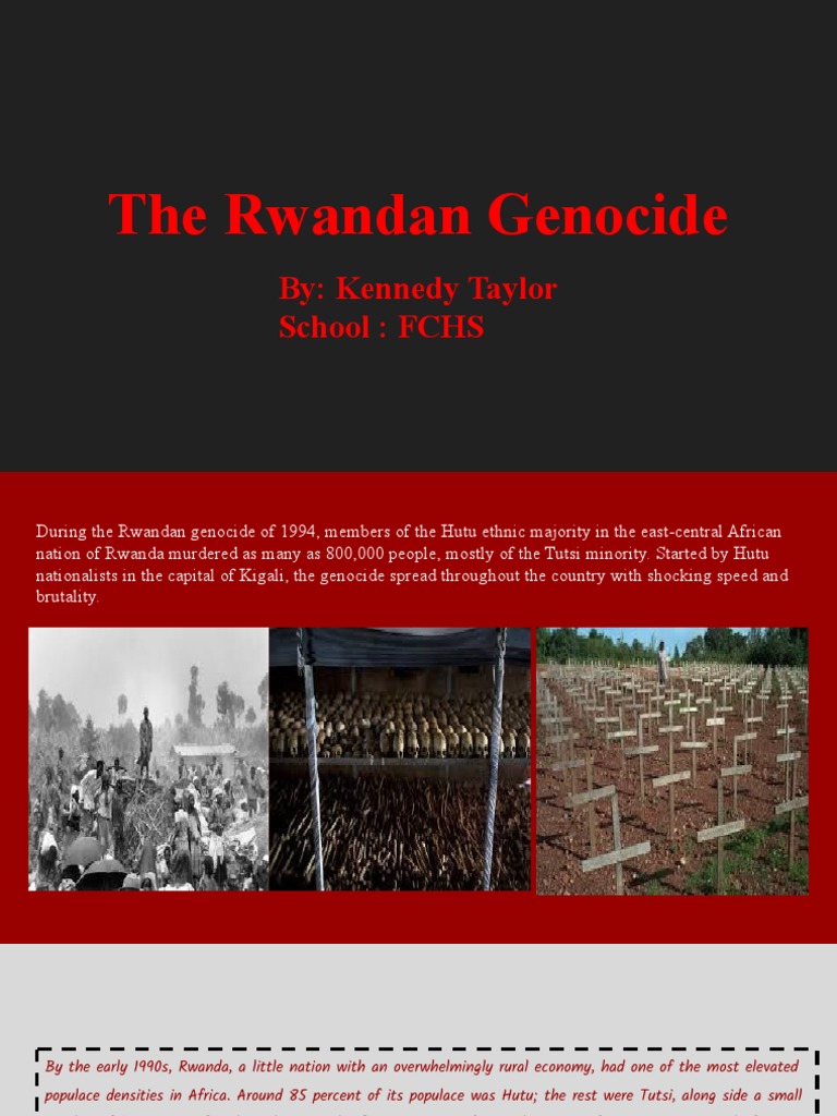 Rwandan Genocide: A 1994 Tragedy Explained | PDF