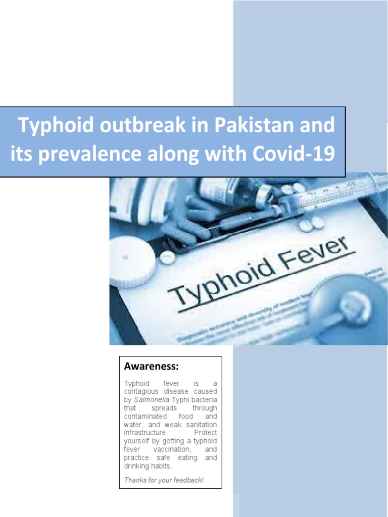 Causes of Typhoid Outbreak in Pakistan Along With Covid 19 Pandemic ...
