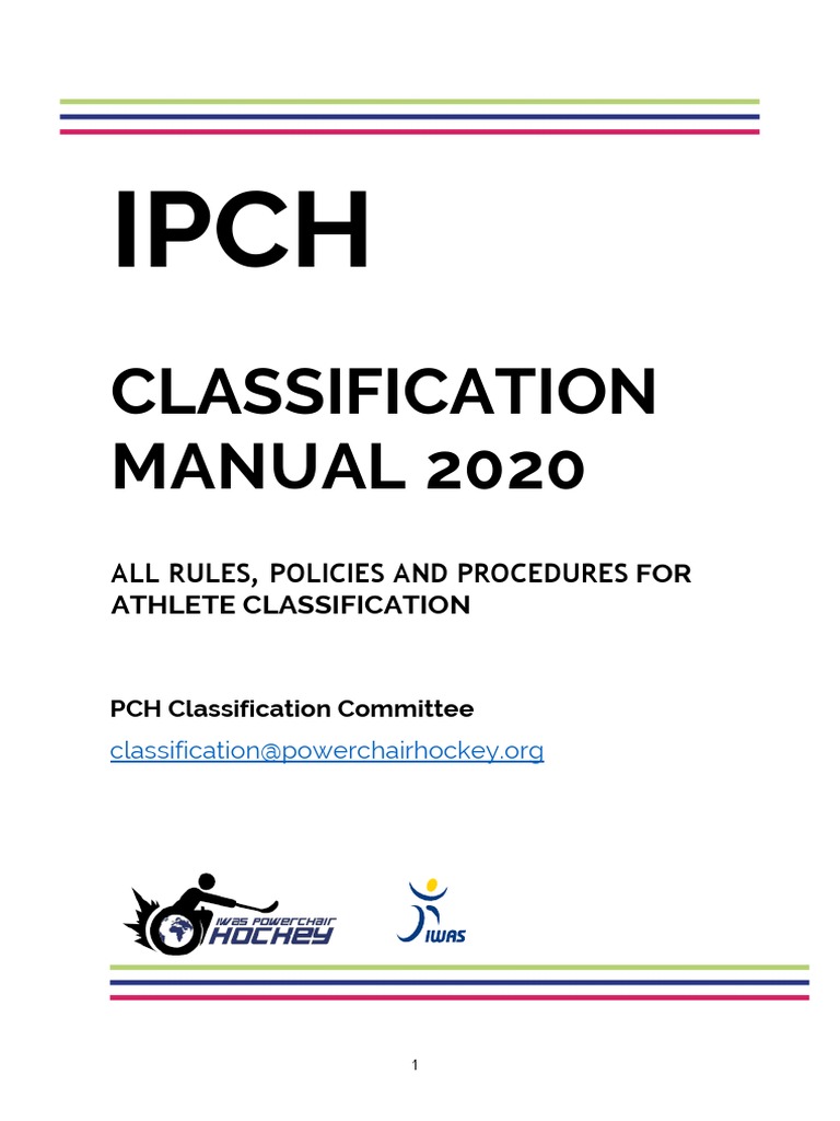 IPCH Classification Manual 2020 | PDF | Statistical Classification ...